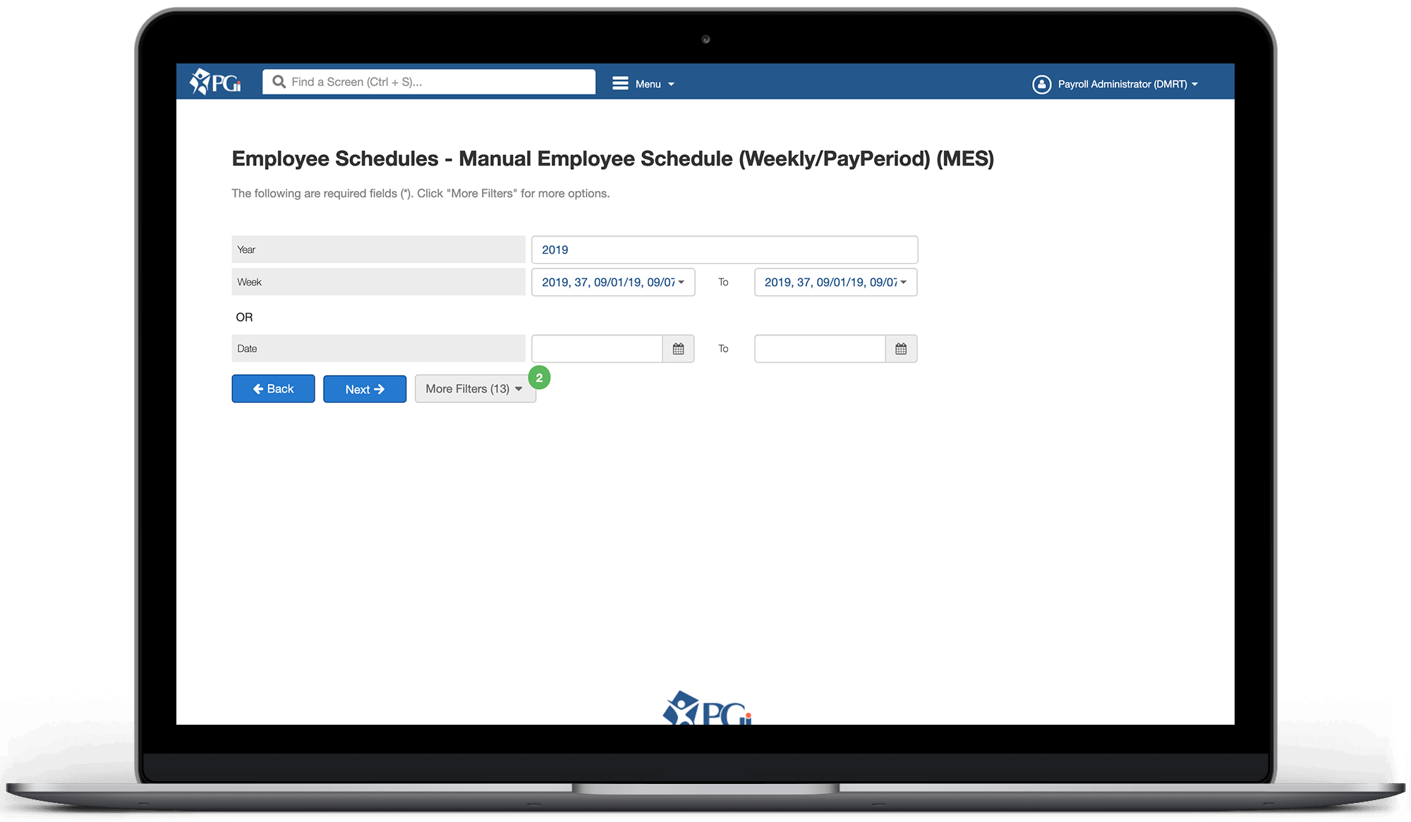 Employee Scheduling Software - PGi